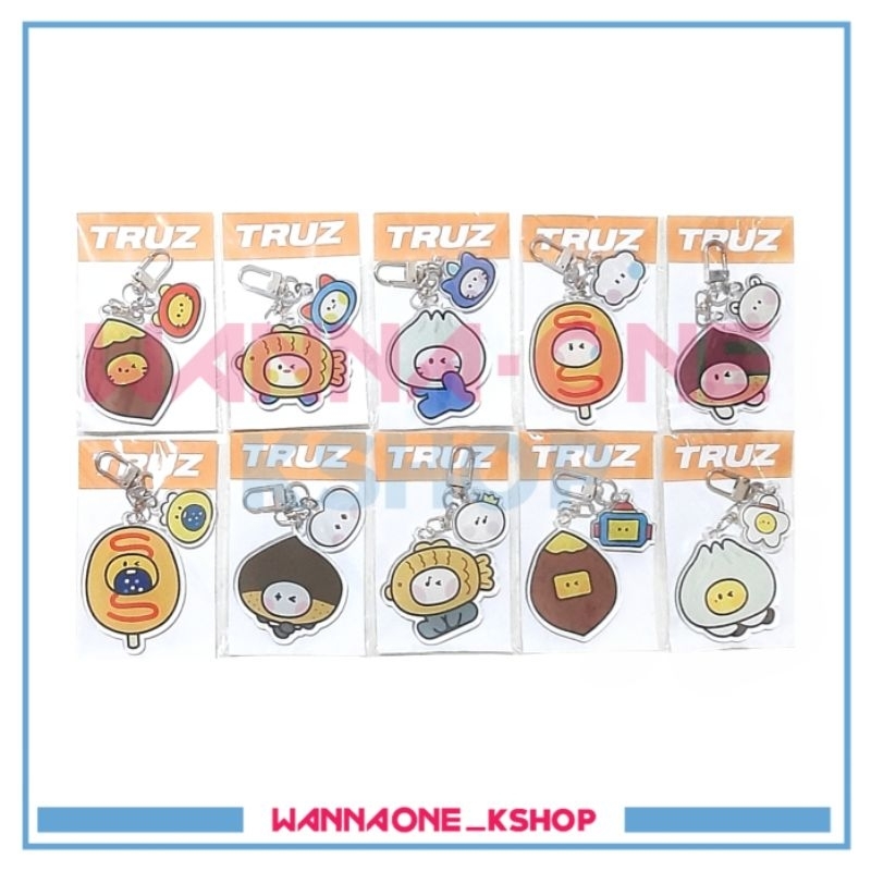 Jual keychain treasure TRUZ mini minini Snack keyring gantungan kunci | Shopee Indonesia