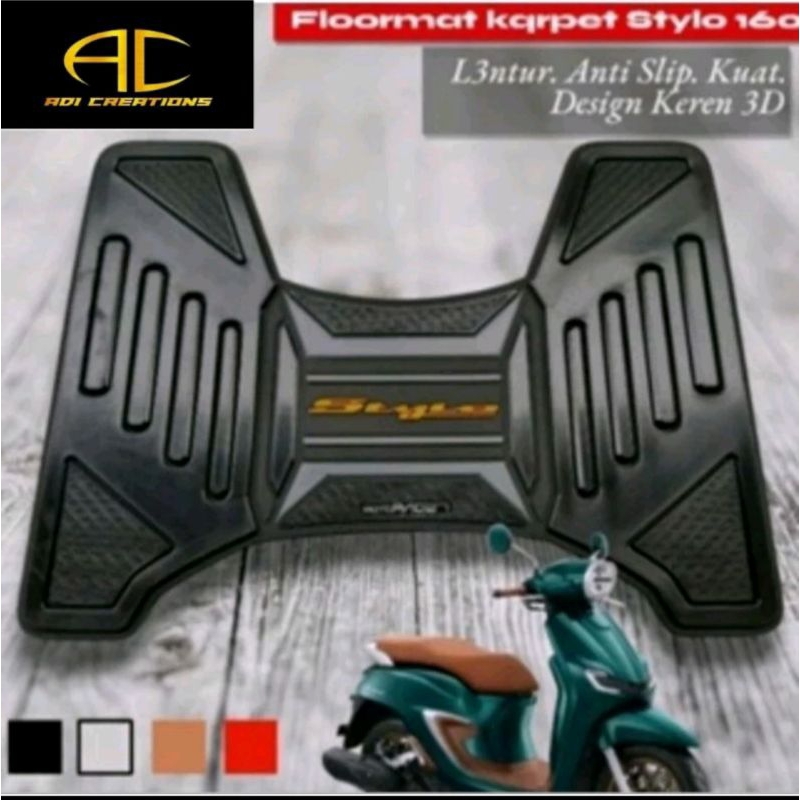Jual karpet lantai honda stylo 160 cc aksesoris honda stylo 160 cc ...