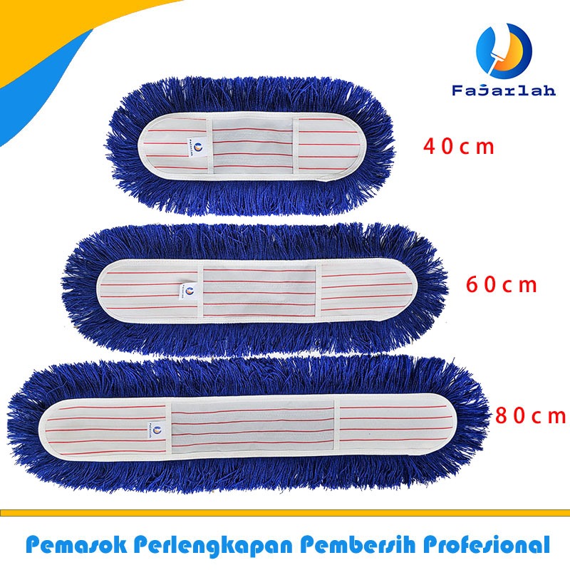 Jual FAJARLAH Refill Acrilik lobby duster sapu lobby 40cm 60cm 80cm ...