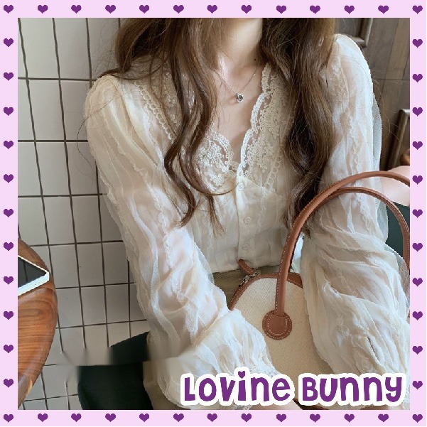 Jual IMSOL WHITE TOP BLOUSE KOREAN STYLE ATASAN WANITA MODEL KOREA ...