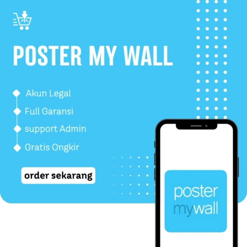 Jual Poster My wall Premium 1Tahun + 100 Download | Shopee Indonesia