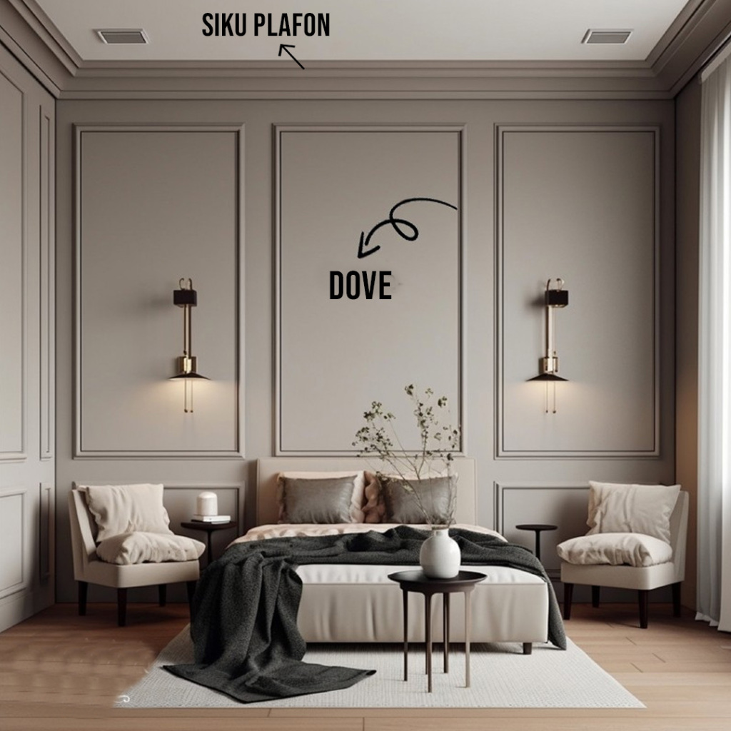 Jual List Wall Moulding PVC - List Dinding / Lis Profil Dinding Full ...