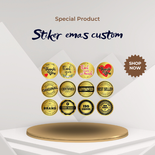 Jual Cetak Stiker Emas A3+ / Print Sticker Gold Glossy Matte A3 ... Jual Cetak Stiker Emas A3+ / Print Sticker Gold Glossy Matte A3 ...
