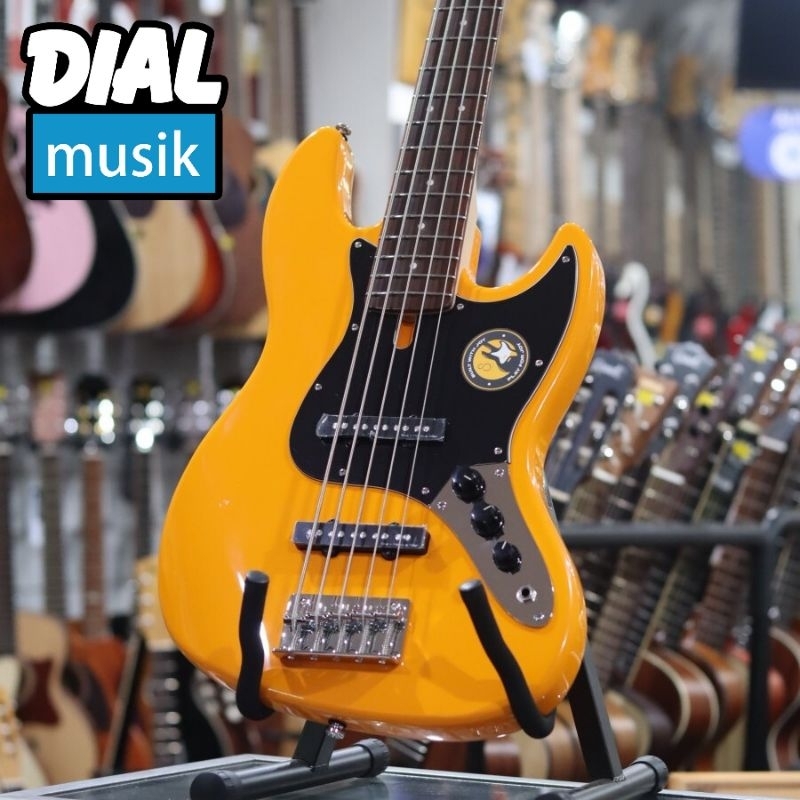 Jual Sire V3P 2nd Gen Marcus Miller Orange 5 String - Bass 5 Senar ...