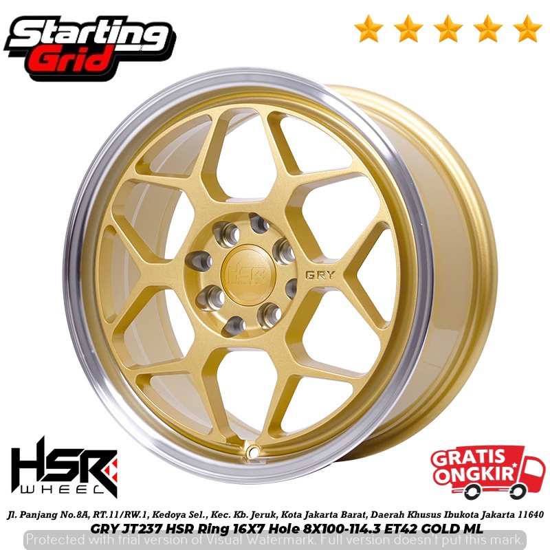 Jual Modifikasi Velg Mobil Racing Hsr Ring 16 Untuk Avanza, Brio, Xenia, Jazz, Sigra, Agya ...