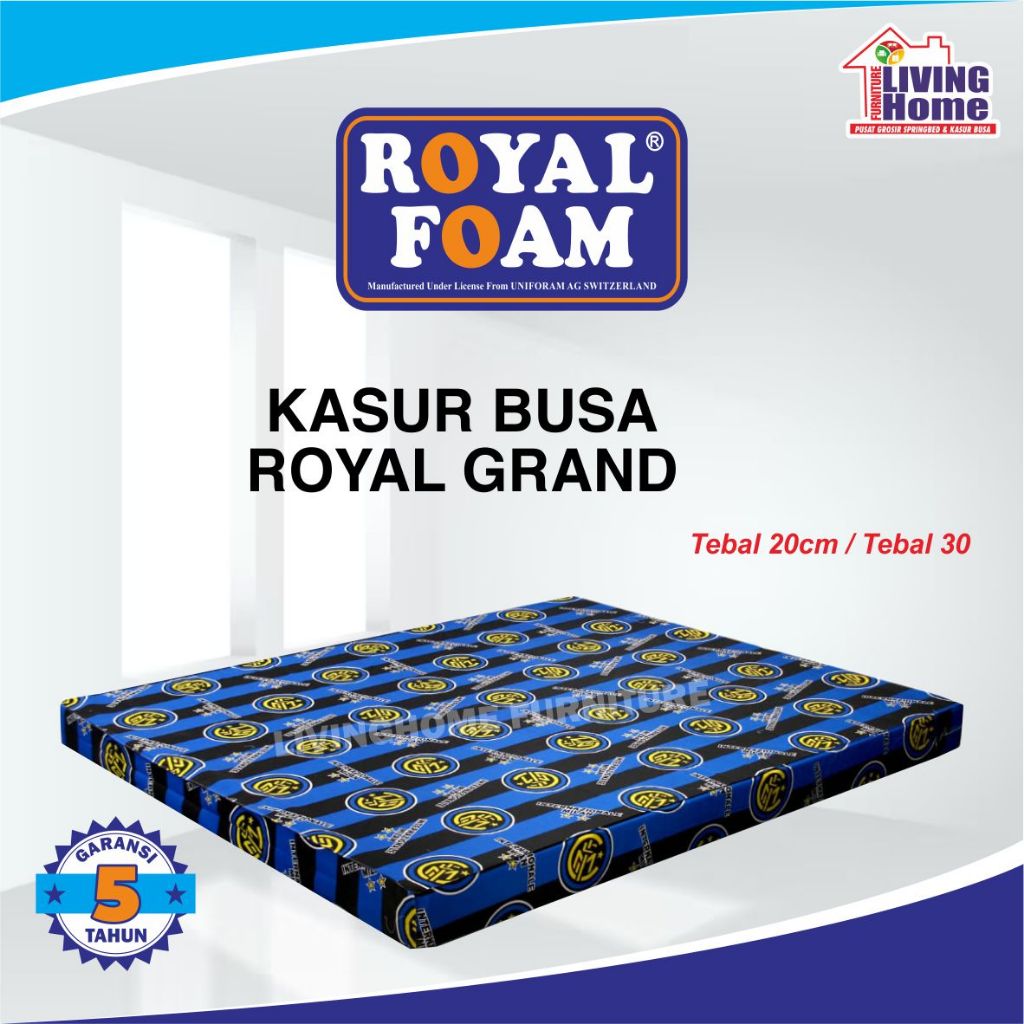 Jual Kasur Busa Royal Grand Tebal 14 & 30cm, Bergaransi Resmi 5Th | Shopee Indonesia
