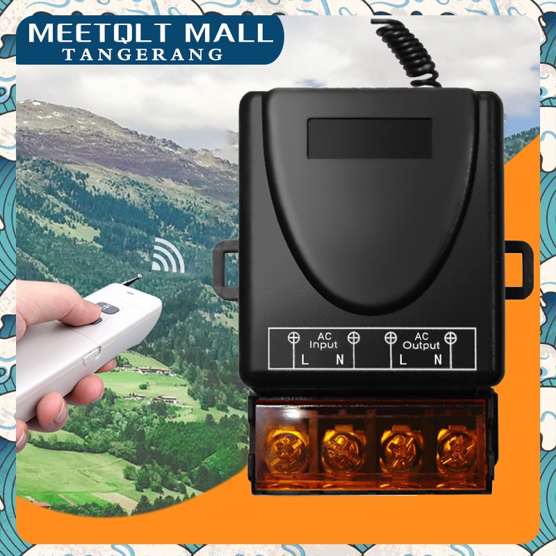 Jual Wireless Remote Control Switch Relay AC 220V- Remote Control ...