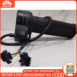 Jual GRIP GAS/HANDEL/HANDLE 3 SPEED-Spare Part Sepeda Listrik | Shopee ...