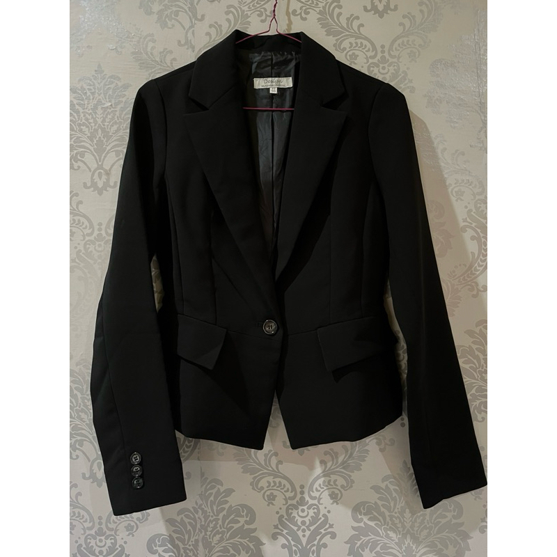 Jual Blazer Hitam/Jas Formal Premium | Shopee Indonesia