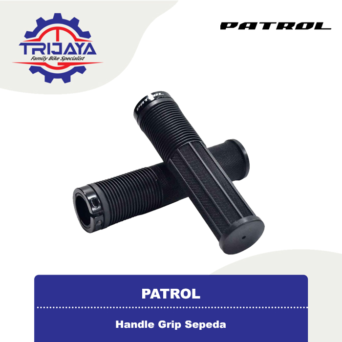 Jual Patrol Handle Grip Sepeda with Lock Hanfat Sepeda | Shopee Indonesia