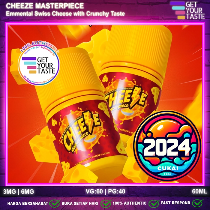 Jual Liquid Cheeze Masterpiece 60ML by Vicky Nitinegoro x Indonesian ...