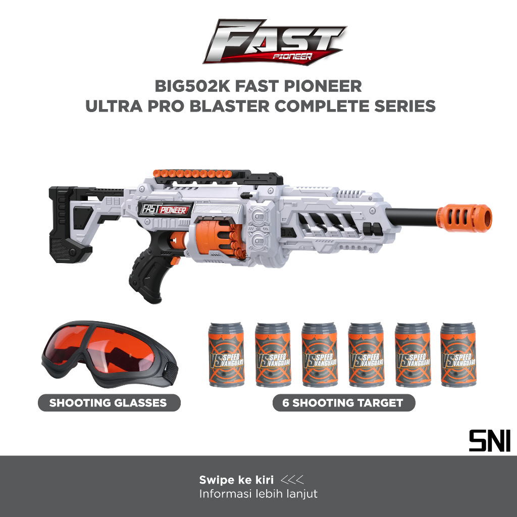 Jual Fast Pioneer - Ultra Pro Blaster Complete Series / Mainan Tembakan ...