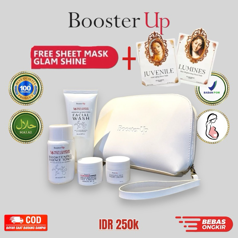 Jual (OFFICIAL) Booster up Ultime By Glamshine Skincare | Shopee Indonesia