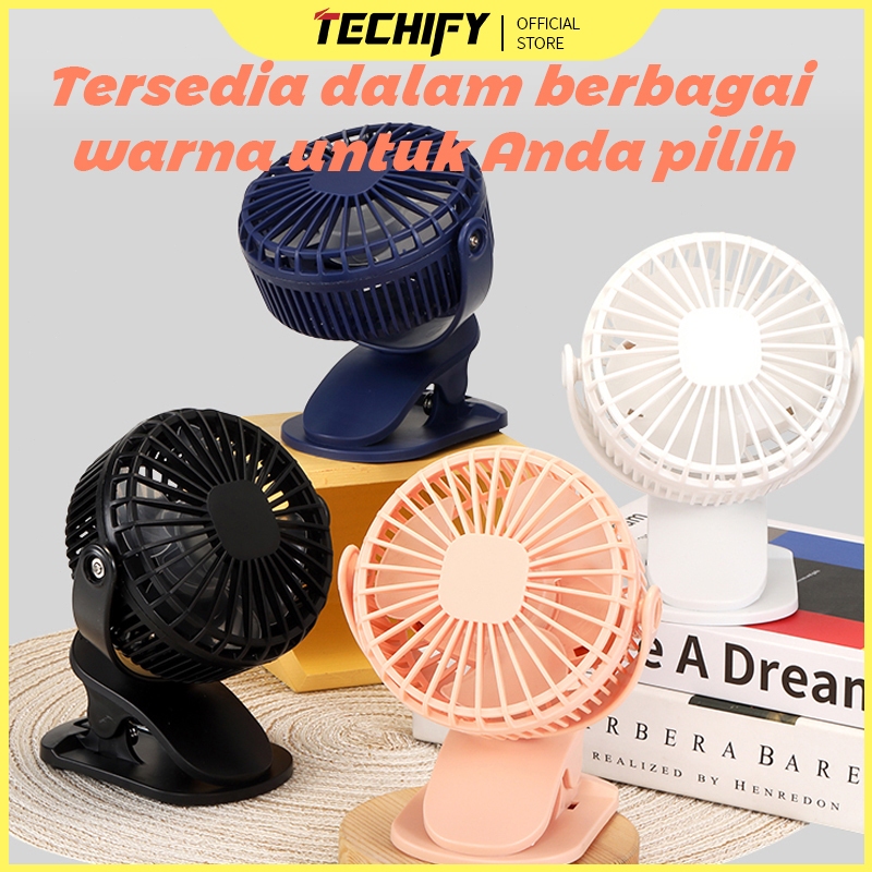 Jual 【TEC】Kipas desktop portabel kipas mini USB yang dapat diisi ulang ...