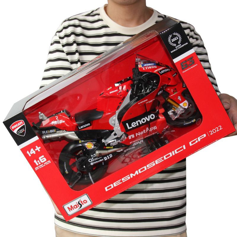 Jual MAISTO 1:6 Diecast motogp ducati miniatur motor | Shopee Indonesia