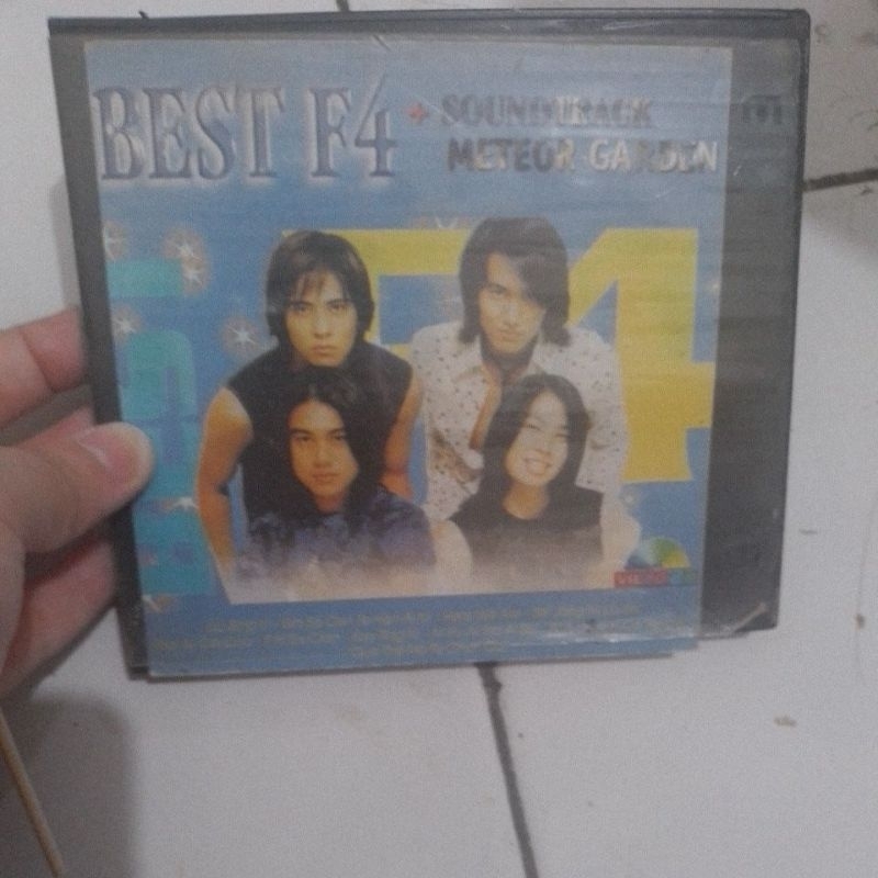 Jual VCD Best F4 + Soundtrack Meteor Garden Vcd isi 2 Meteor Gardem Karaoke Vcd Lagu Jadul ...