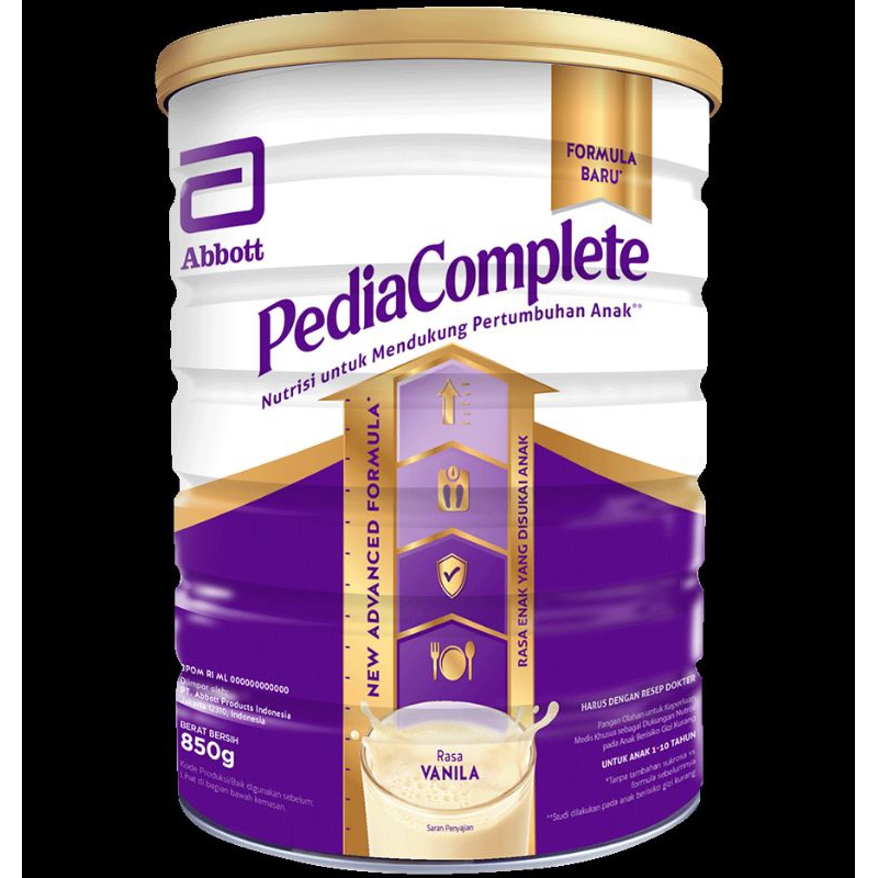 Jual Susu Pedia Complete Vanila 1 - 10 Tahun [850 gr ] | Shopee Indonesia