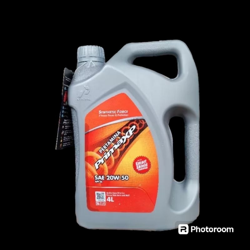 Jual OLI MOBIL PRIMA XP 4 LITER SAE API SL 20W-50 | Shopee Indonesia