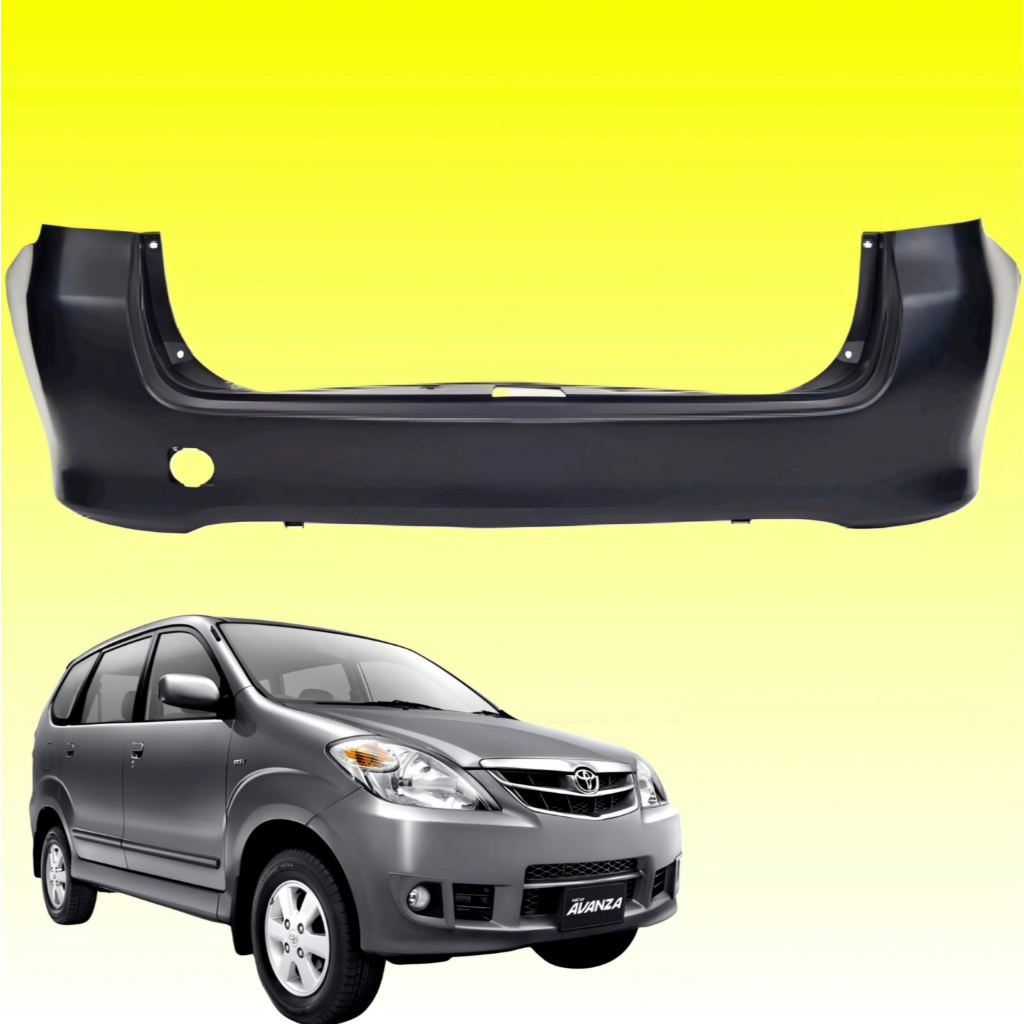 Jual REAR BUMPER BEMPER BELAKANG AVANZA XENIA VVTI LAMA 2004 2005 2006 ...