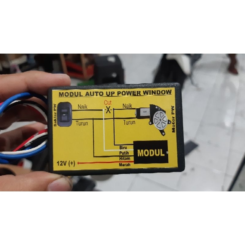Jual Modul AutoUP Power Window Universal Dengan Protection Anti Jepit ...