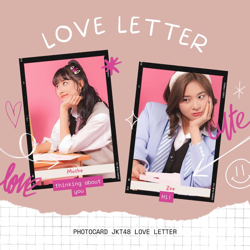 Jual PHOTOCARD JKT48 LOVE LETTER (HARGA 50 PCS + LAMINASI 2 SISI) MOON JPOP CARDS IDOL ...
