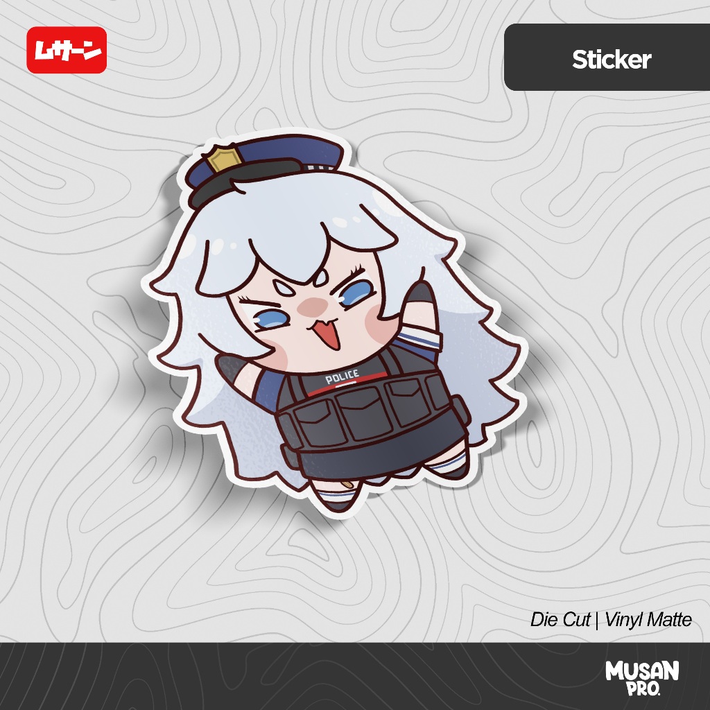 Jual Sticker NIKKE - Popo - Poli - Musan - Fan Merch | Shopee Indonesia