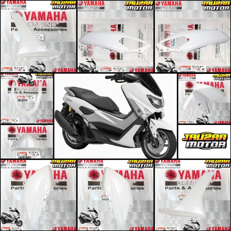 Jual COVER BODY HALUS FULL NMAX PUTIH OLD 2015 2019 ORIGINAL YAMAHA 2DP ...