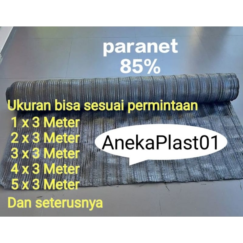 Jual paranet eceran Lebar 3 meter panjang sesuai permintaan peneduh ...