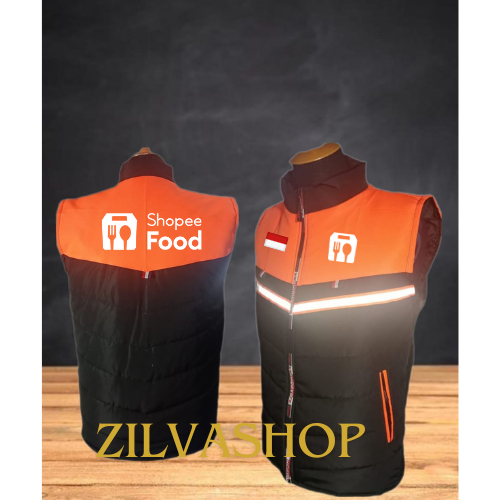 Jual ROMPI Driver SHOPEFOOD Custom | Desain Keren | HARGA MURAH Rompi ...