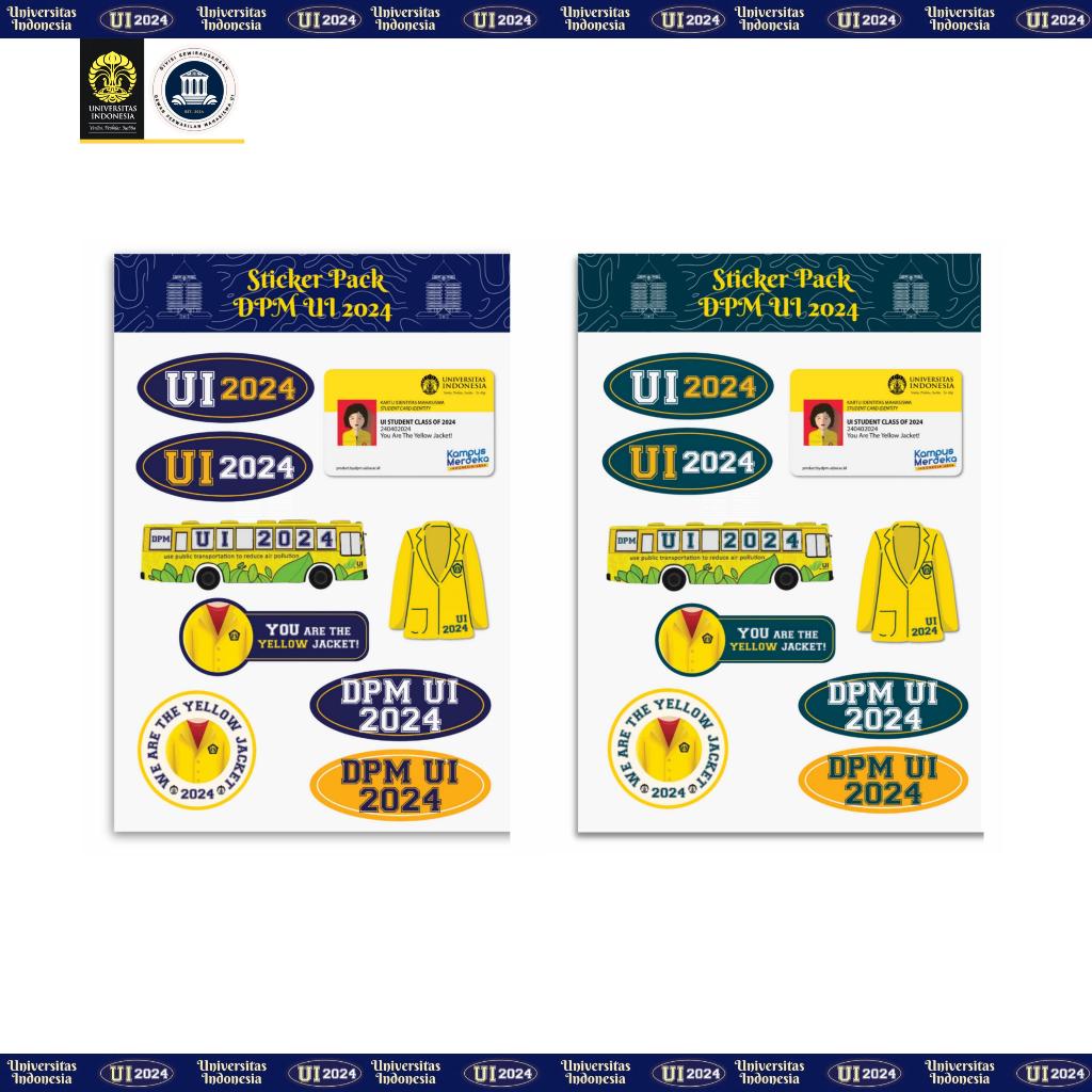 Jual Sticker Pack Universitas Indonesia 2024 - DPM UI 24 | Shopee Indonesia