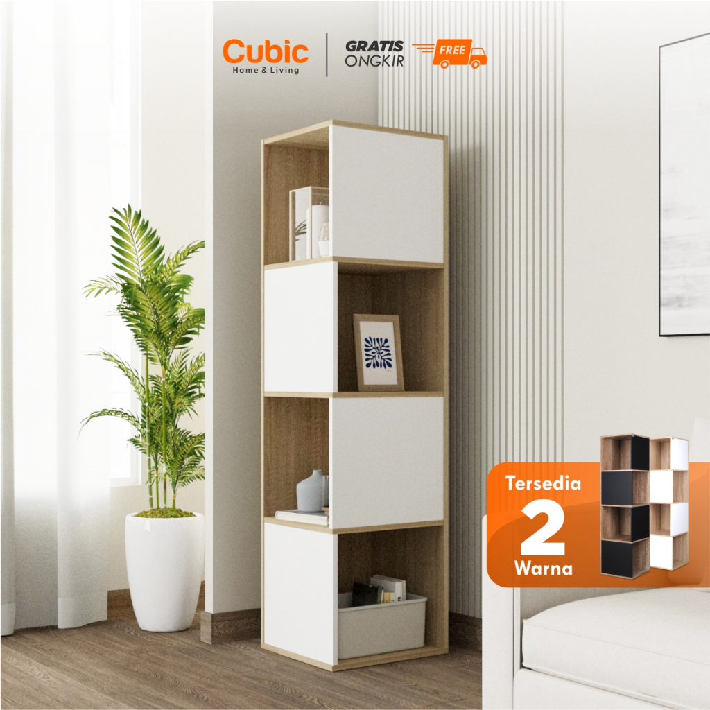 Jual Cubic Rak 4 Susun Serbaguna / Rak Sudut Minimalis / ALTO ORC 4 ...