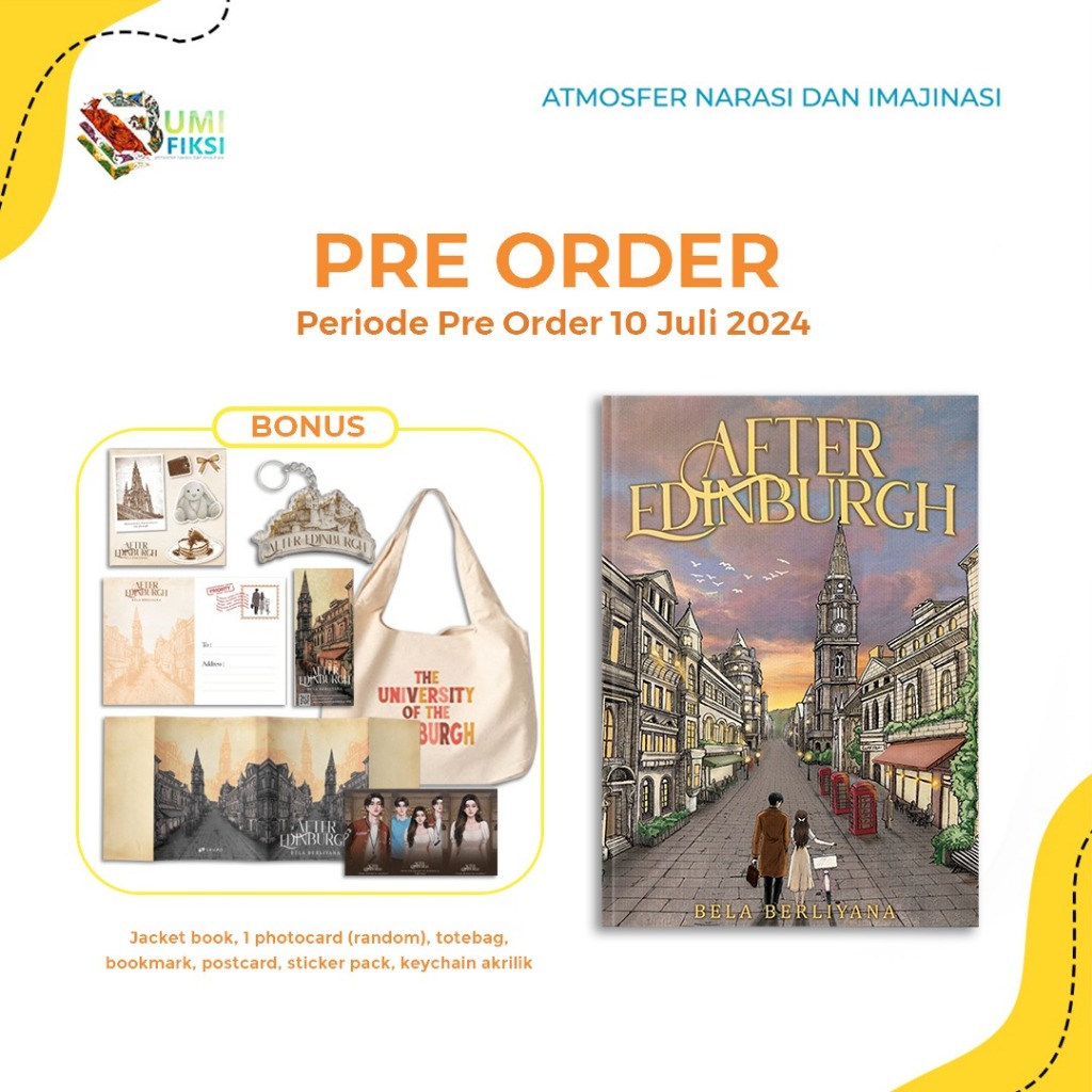Jual Buku Novel After Edinburgh - Bela Berliyana - Skuad - Bumifiksi ...