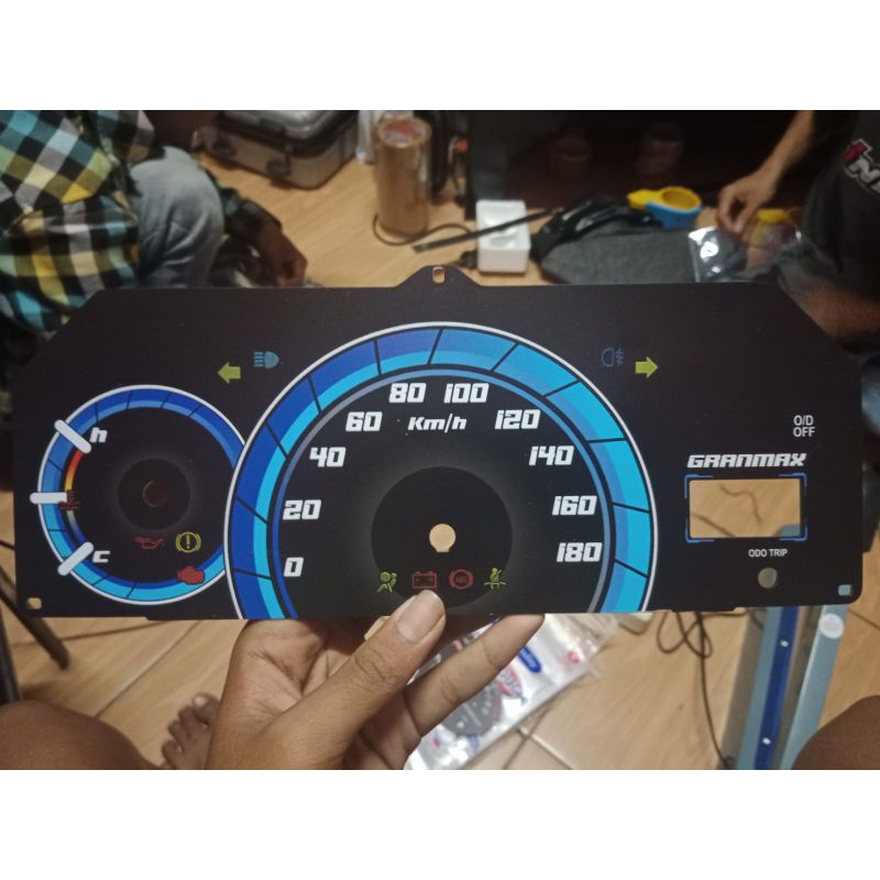 Jual papan speedometer custom granmax pick up panel spido meter custom ...