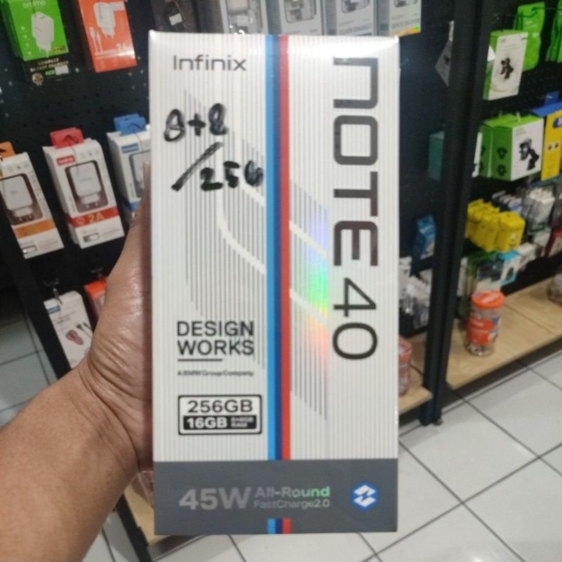 Jual Infinix note 40 8/256 racing edition garansi resmi | Shopee Indonesia