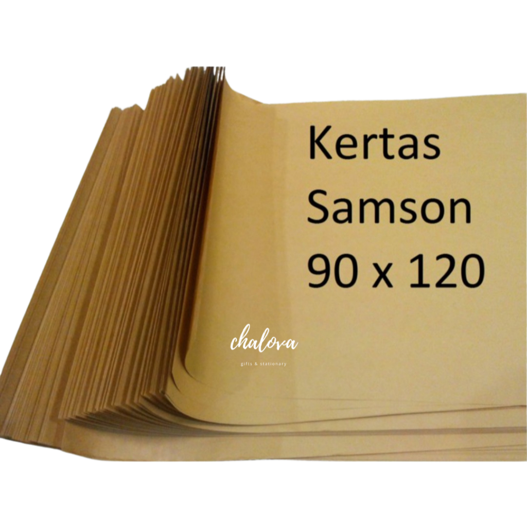 Jual [10 LEMBAR] KERTAS SAMSON / KERTAS COKLAT SAMSON | Shopee Indonesia