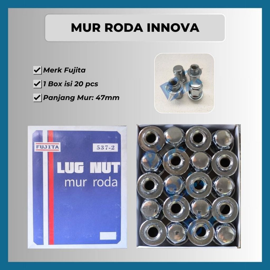 Jual Mur Racing Mur Roda INNOVA FORTUNER | Shopee Indonesia
