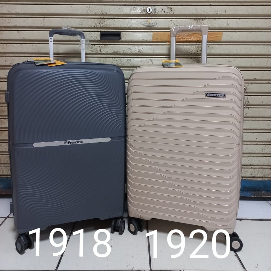 Jual koper president 20 inch 1918 original - Hitam | Shopee Indonesia