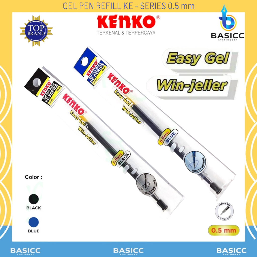 Jual Kenko Gel Pen Refill 0,5mm KE Series | @1Pcs | Shopee Indonesia