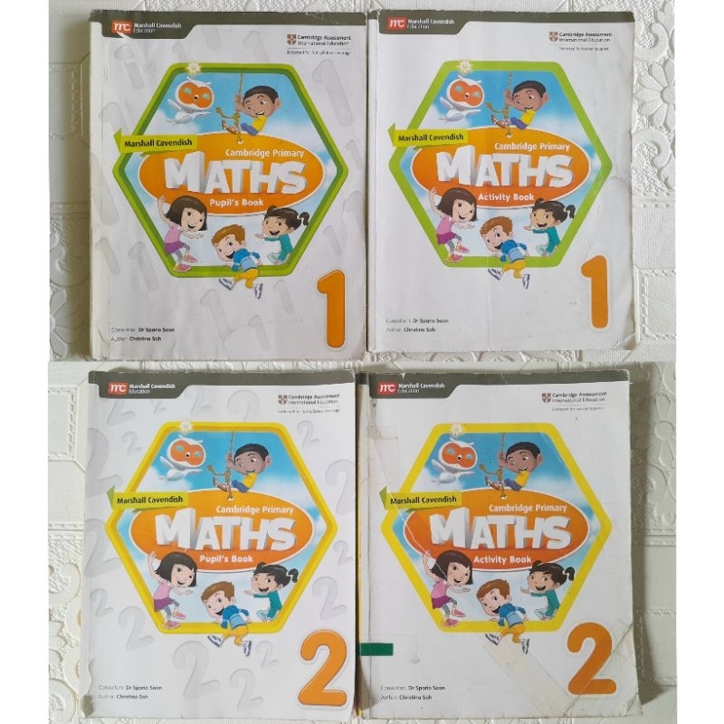 Jual Cambridge Primary Maths 1 2 Marshall Cavendish | Shopee Indonesia