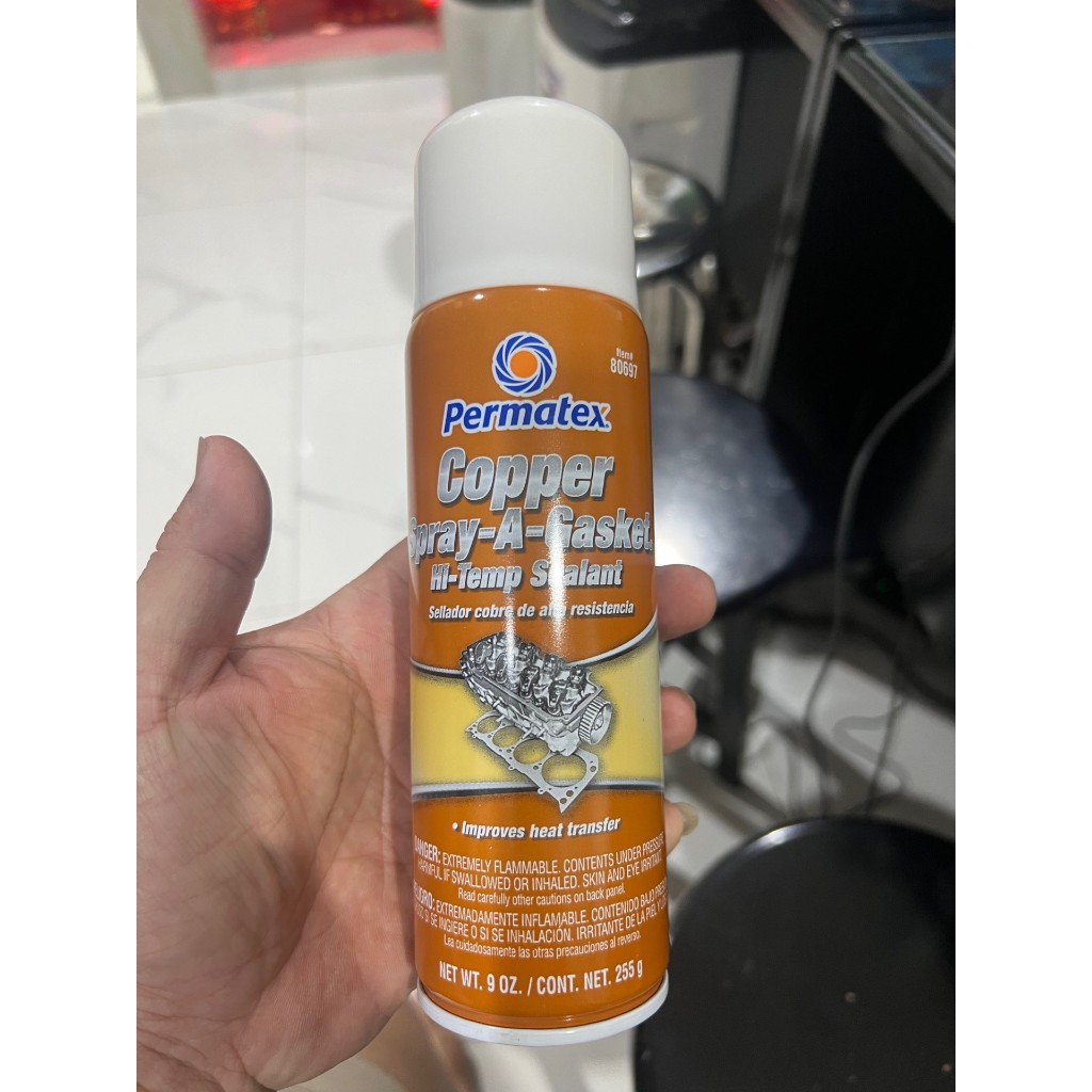Jual permatex copper spray,gasket hi temp sealant | Shopee Indonesia