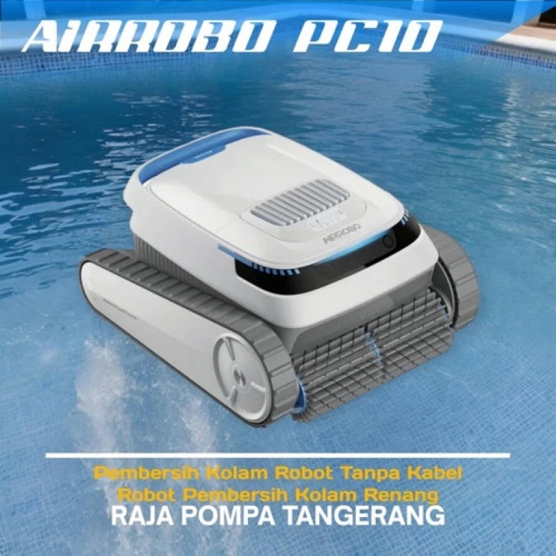 Jual Pembersih Kolam Renang Robot Tanpa Kabel Vacum Robotic AIROBO ...