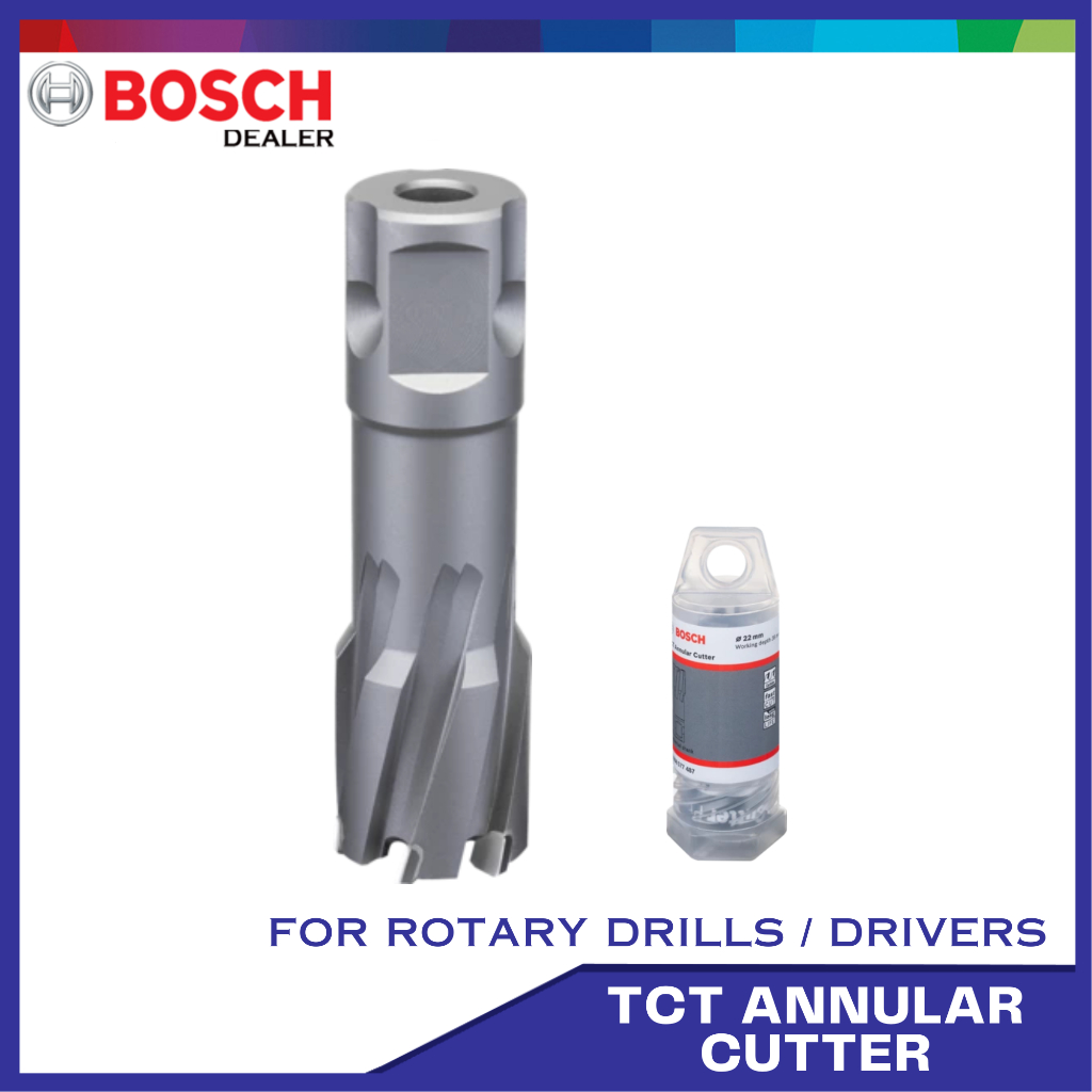 Jual Bosch TCT Annular cutter drill bit size 14 - 40 mm | Shopee Indonesia