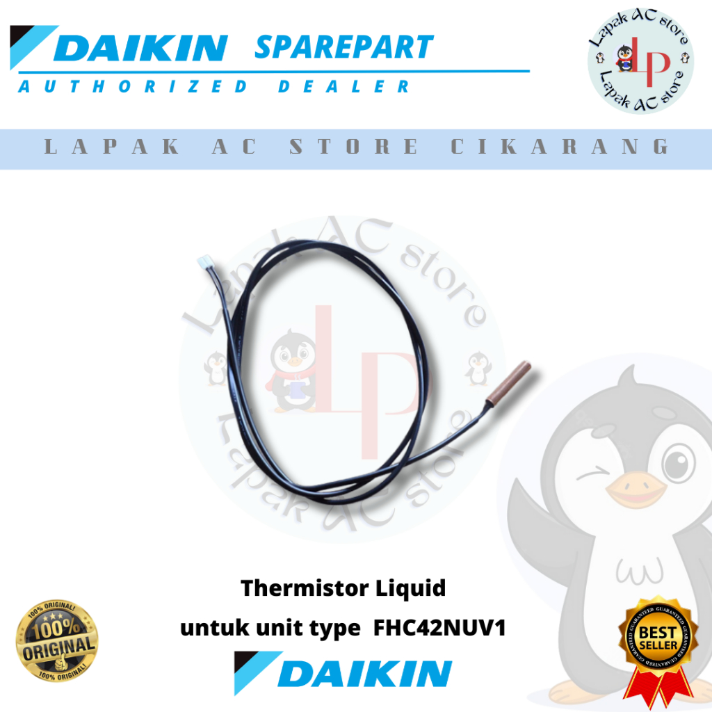 Jual Thermistor Liquid / Sensor Indoor AC Cassette DAIKIN 5 PK ...