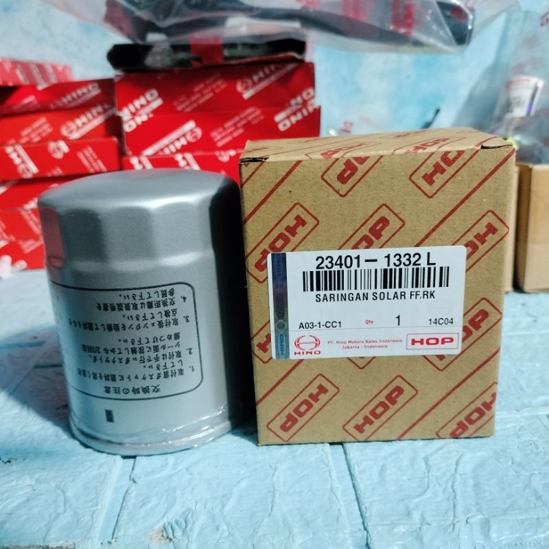 Jual FUEL FILTER SOLAR ATAS HINO LOHAN 23401-1332L ORIGINAL HOP ...