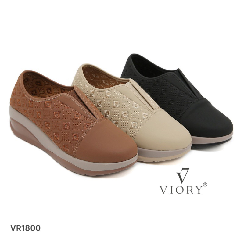Jual VIORY Wedges Shoes #VR1800 | Shopee Indonesia