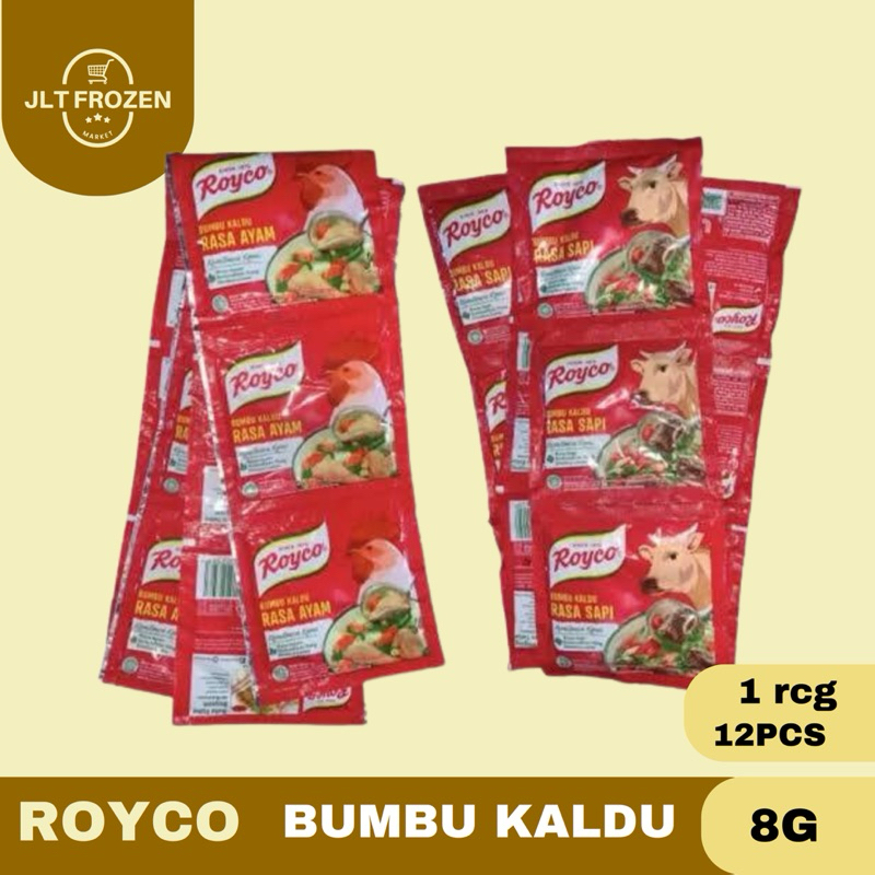 Jual Royco Penyedap Rasa RENCENG / Royco Kaldu Ayam / Royco Kaldu Sapi ...