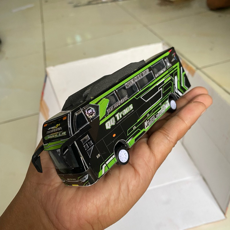 Jual Miniatur Bis Qiqi Trans Nabilla Ukuran Mini | Shopee Indonesia