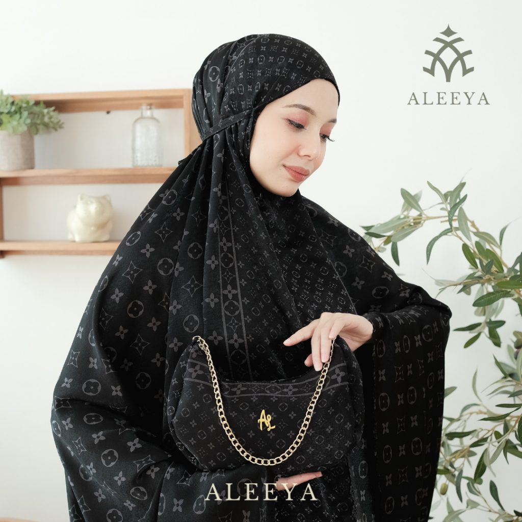 Jual HELLOALEEYA - Mukena Dewasa Santorini Silk 2in1 Almeera Series ...