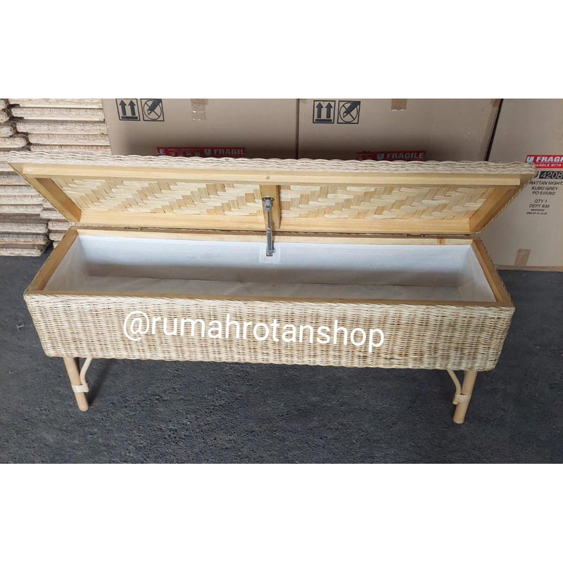 Jual bench rotan peti | Shopee Indonesia