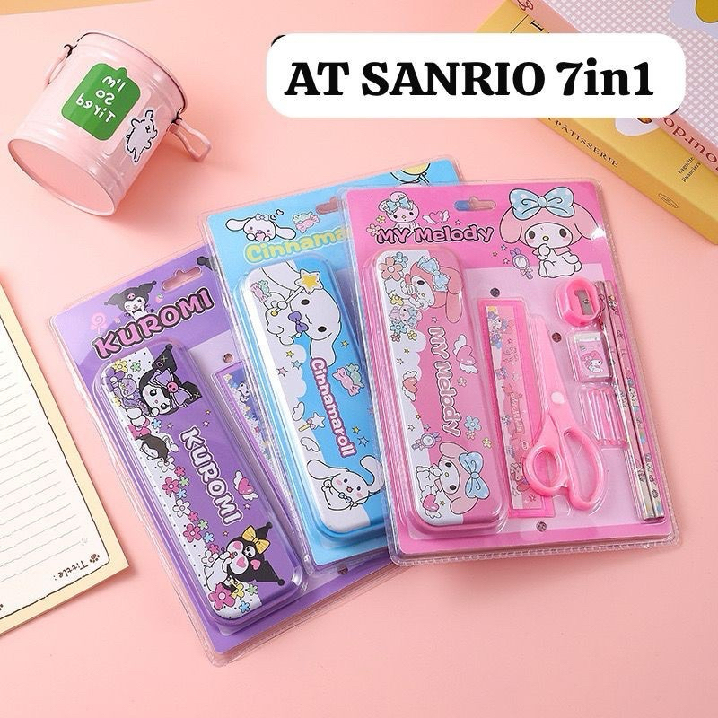 Jual DEALSHOP21 | Paket Stationery Set / ATK Set Kotak Pensil Sanrio ...